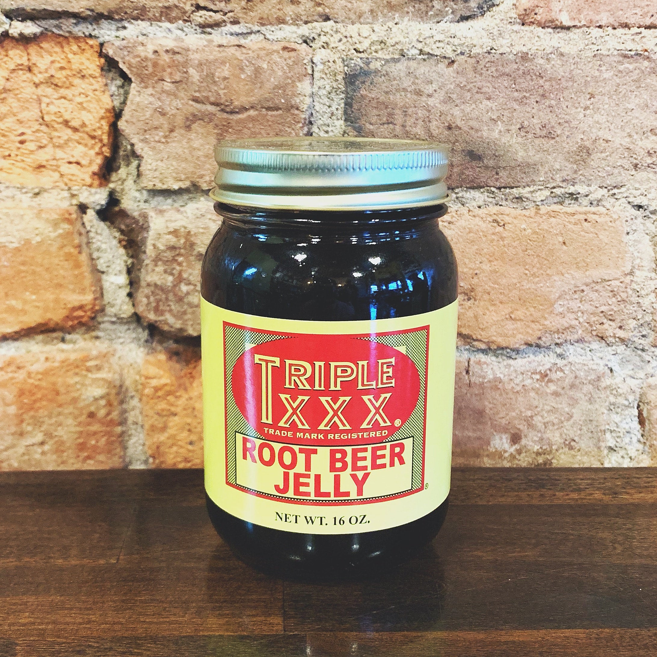 Triple XXX Root Beer Jelly Jar | Skillet Rustic.Urban.Food.